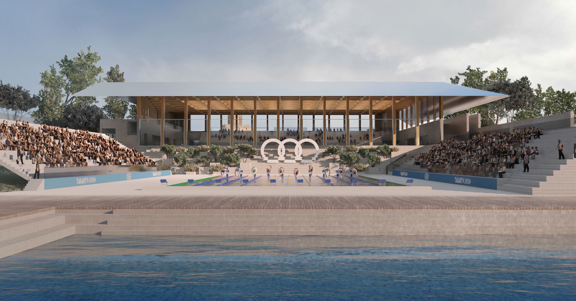 Taranto Olympic Swimming Stadium - 3TI Progetti