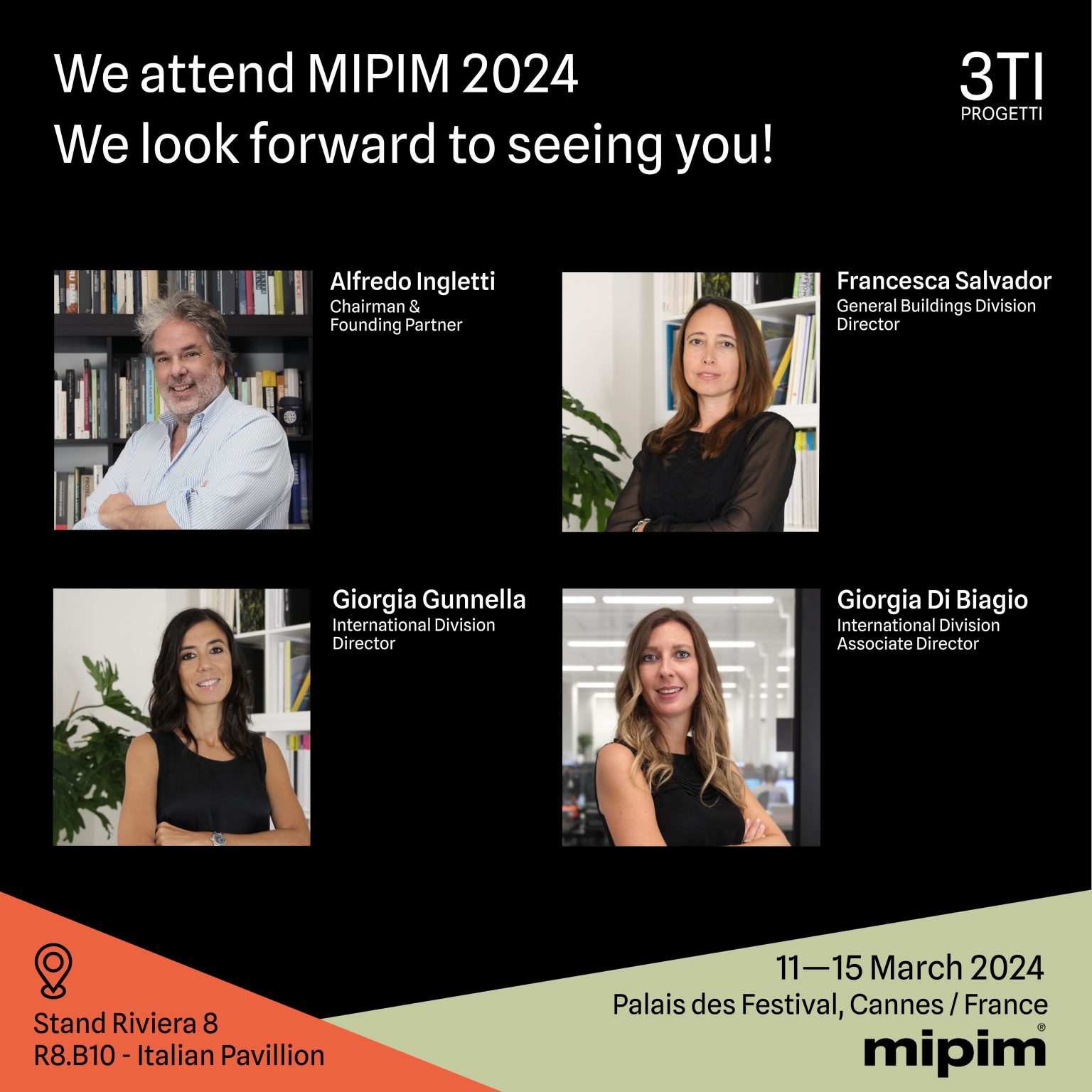 3TI Progetti at MIPIM 2024 - 3TI Progetti