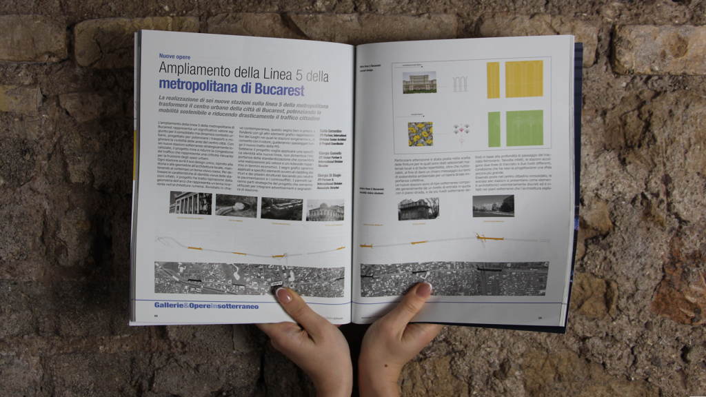An article about the Extension of Bucharest Metro Line 5 Project - 3TI ...